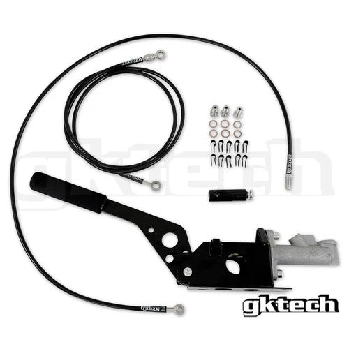 GKTECH BUDGET HYDRAULIC HANDBRAKE ASSEMBLY AND IN-LINE BRAIDED LINE KI