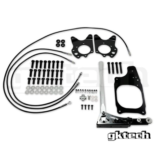 GKTECH Z34 370Z 7/8" HYDRAULIC HANDBRAKE SETUP INSIDE LEFT (Order in ...