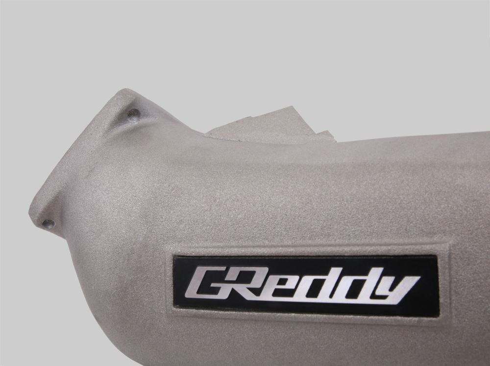 GReddy ALUMINUM EMBLEM 105X20 BLK/SLV