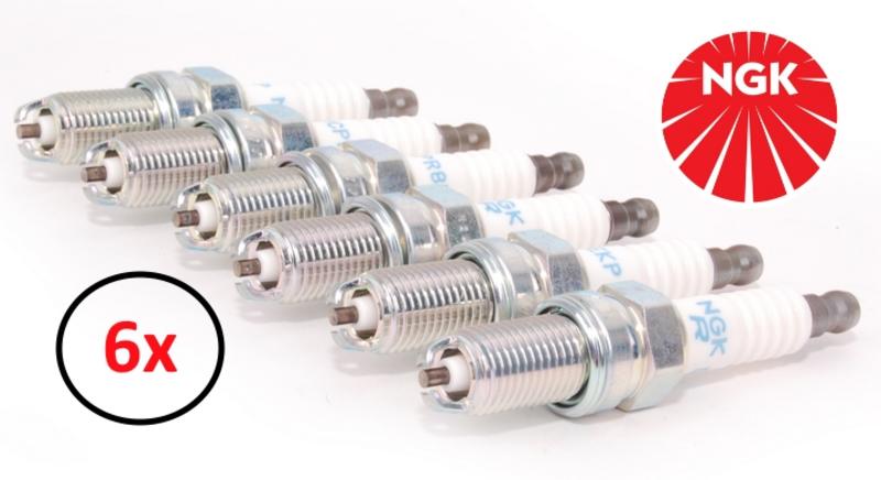 NGK Spark Plug BKR7E - Nissan Skyline Rb20det , Rb25det, Rb26dett x6 – Scarles